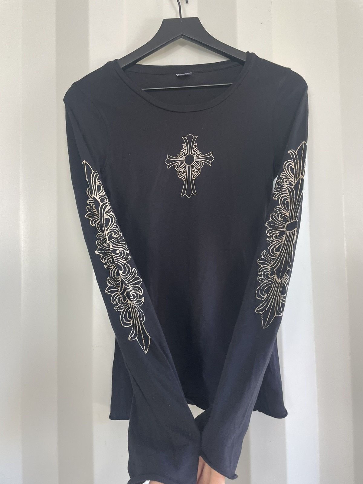 Chrome Hearts × Vintage Women’s Chrome Hearts Long Sleeve | Grailed