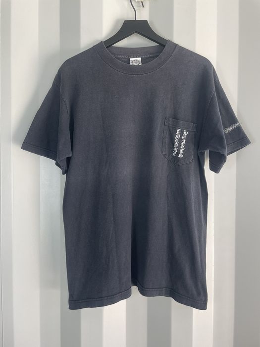 Vintage Faded Black Banner Logo Shirt | Grailed