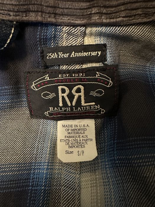 RRL Ralph Lauren 25th Anniversary Japanese denim Chore Coat | Grailed