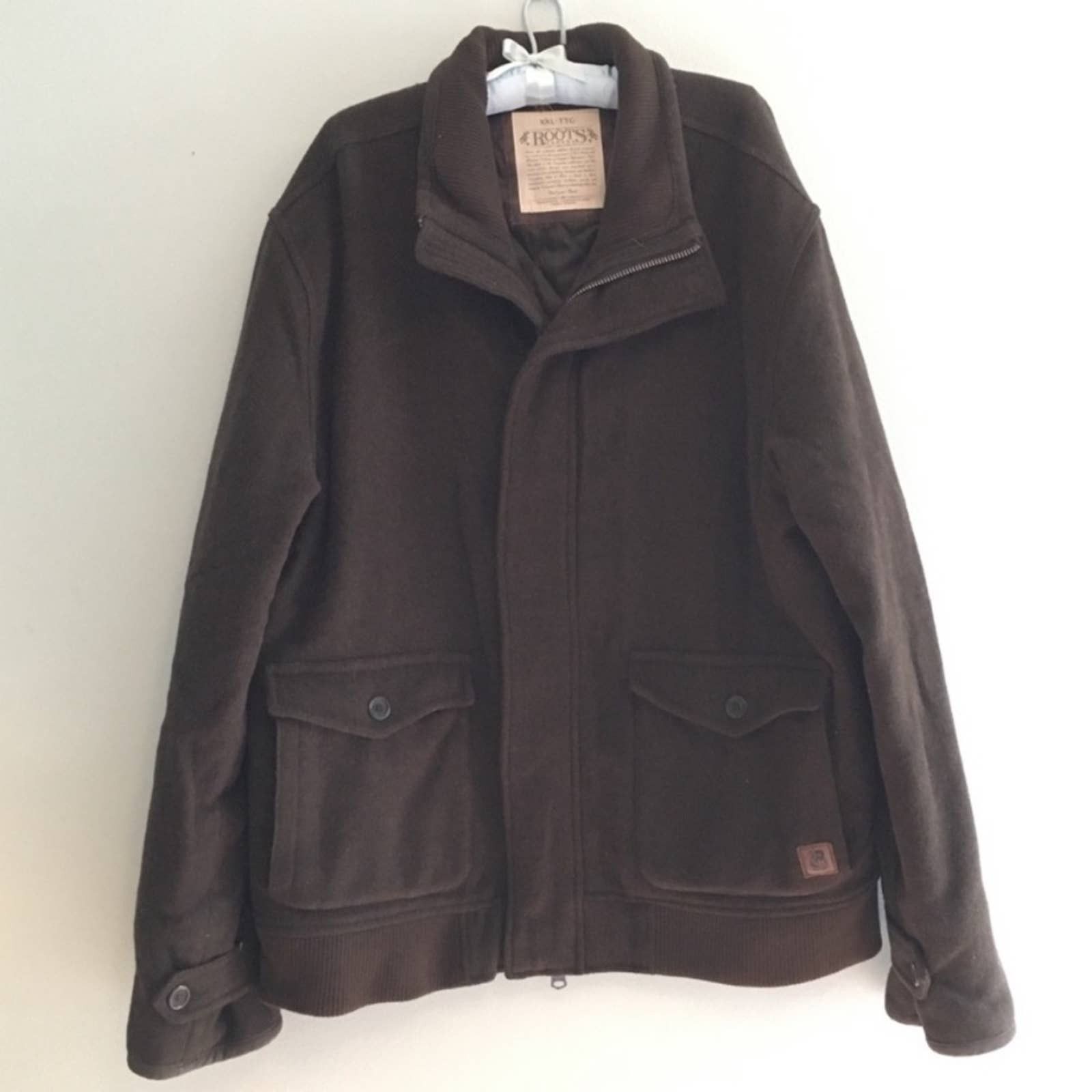 Roots Roots Canada wool blend winter jacket | Grailed