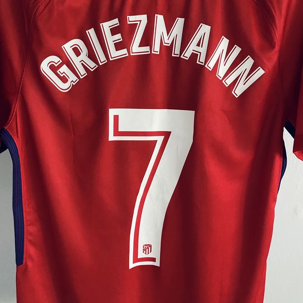 Nike 2017 2018 Atletico Griezmann Nike Home Soccer Jersey | Grailed