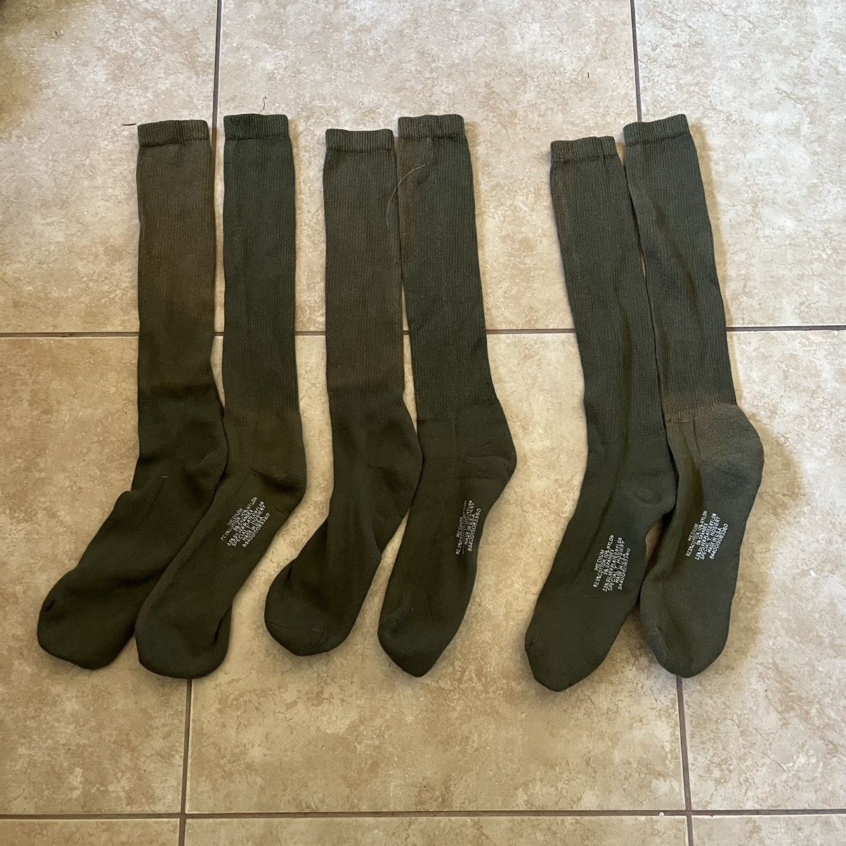 Military USOA Military Antimicrobial Socks | Grailed