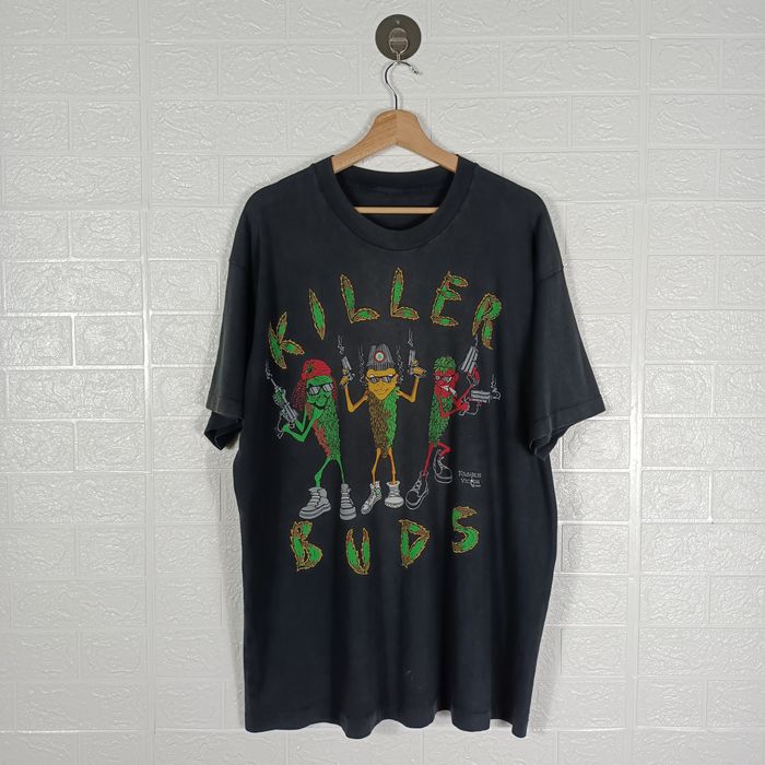 Vintage VINTAGE 1993 FASHION VICTIM KILLER BUDS T-SHIRT | Grailed