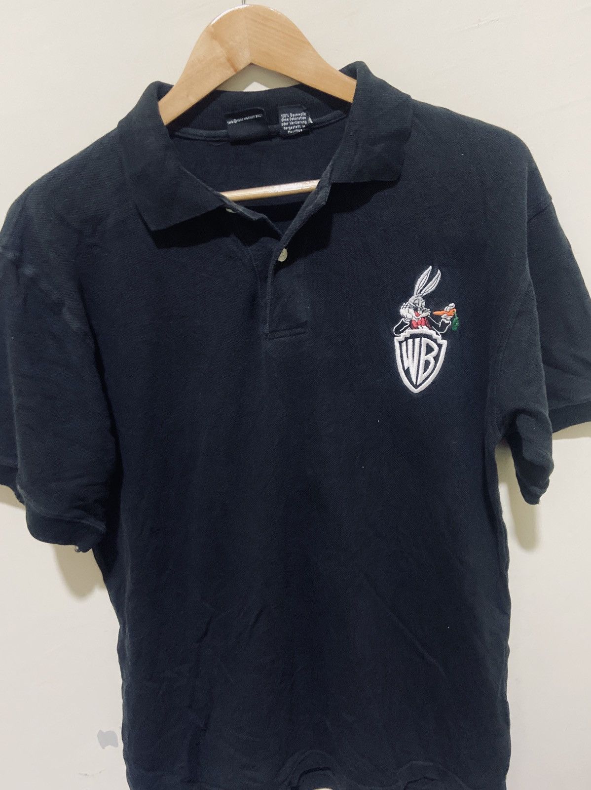 Vintage × Warner Bros Rare Vintage 1996 Warner Bross Bug Bunny Polo T ...