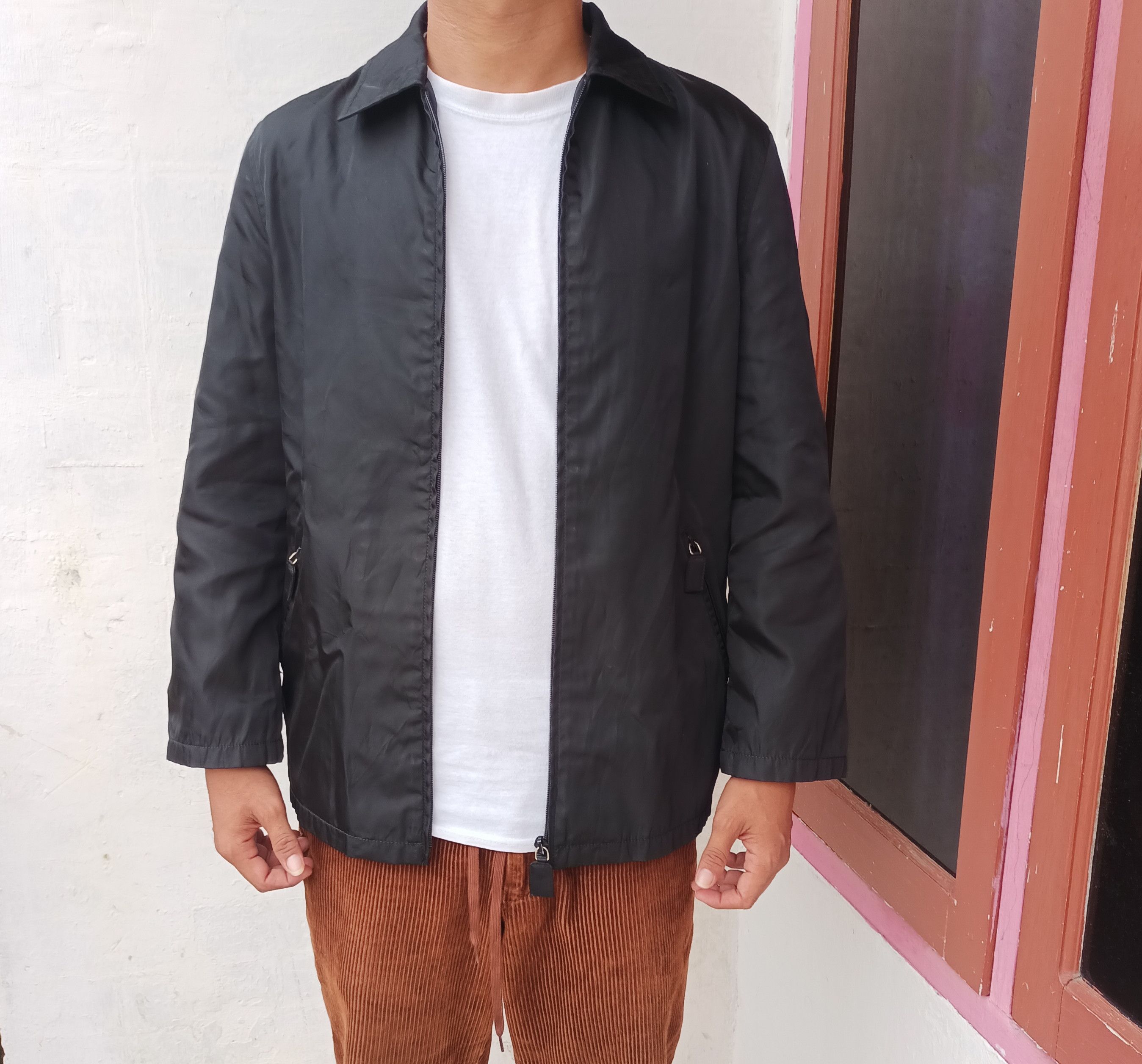 Designer × Prada Prada nylon work jacket | Grailed