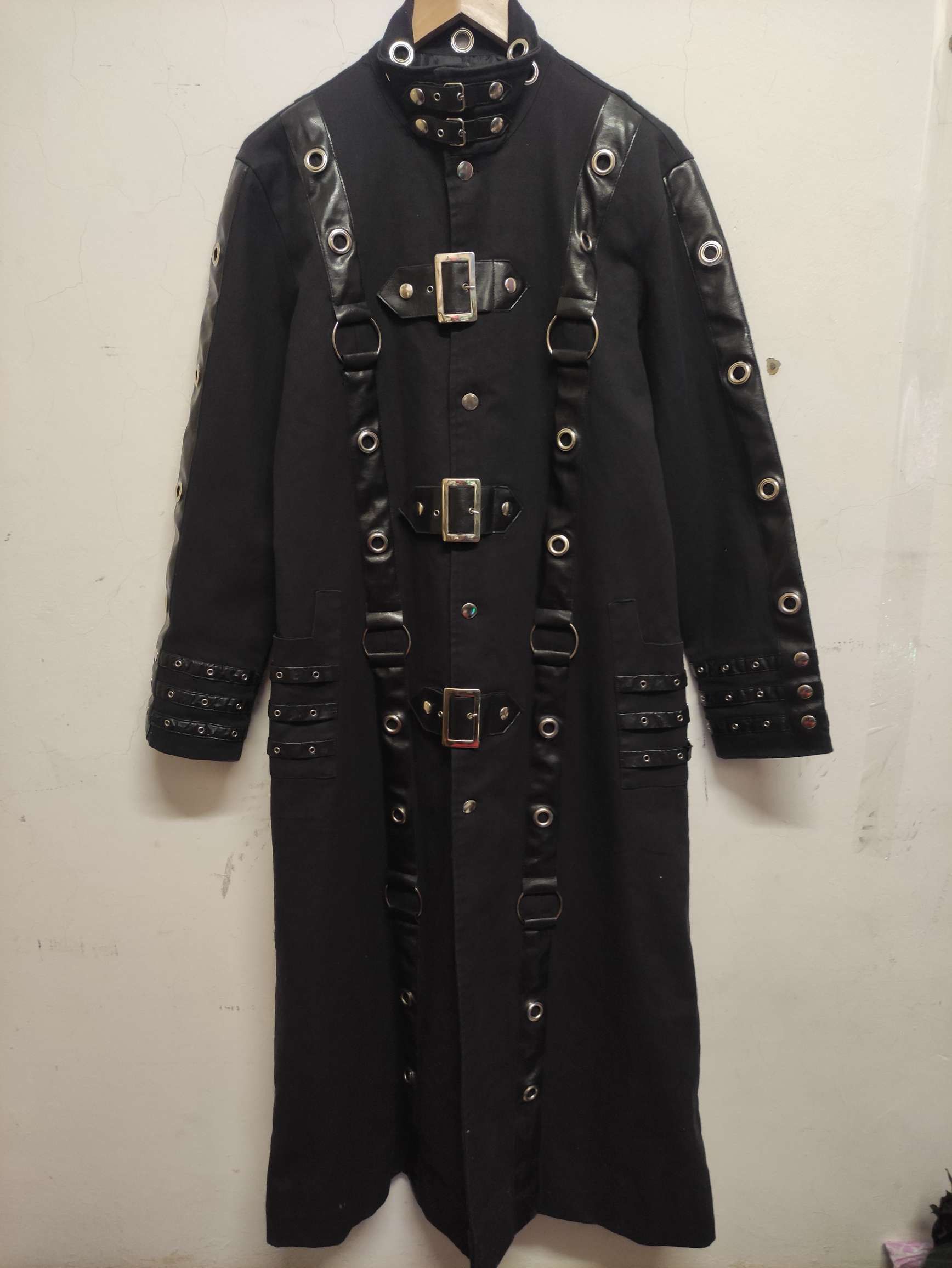 Avant Garde × Japanese Brand × Seditionaries Rare Japanese Hide Rock Gothic Coat Bondage ...