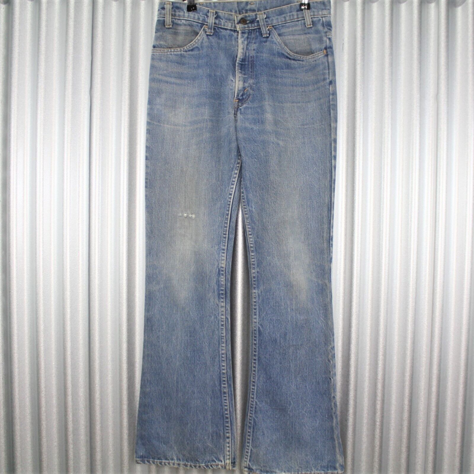 Levi's Vintage Levi's 646 Bell Bottom Blue Wash Denim Jeans Men's 3 | Grailed