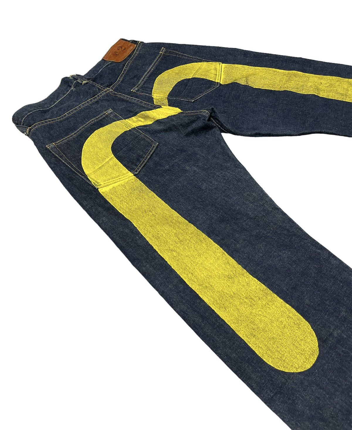 Evisu × Japanese Brand × Vintage Vintage Evisu Yellow Diacock Yamane ...