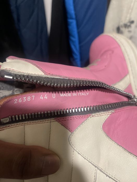 Rick Owens Rick owens pink geobaskets | Grailed