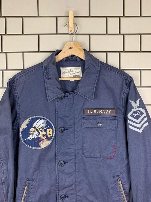 Vintage Vintage Avirex U.S.Navy 108Th Construction Battalion | Grailed