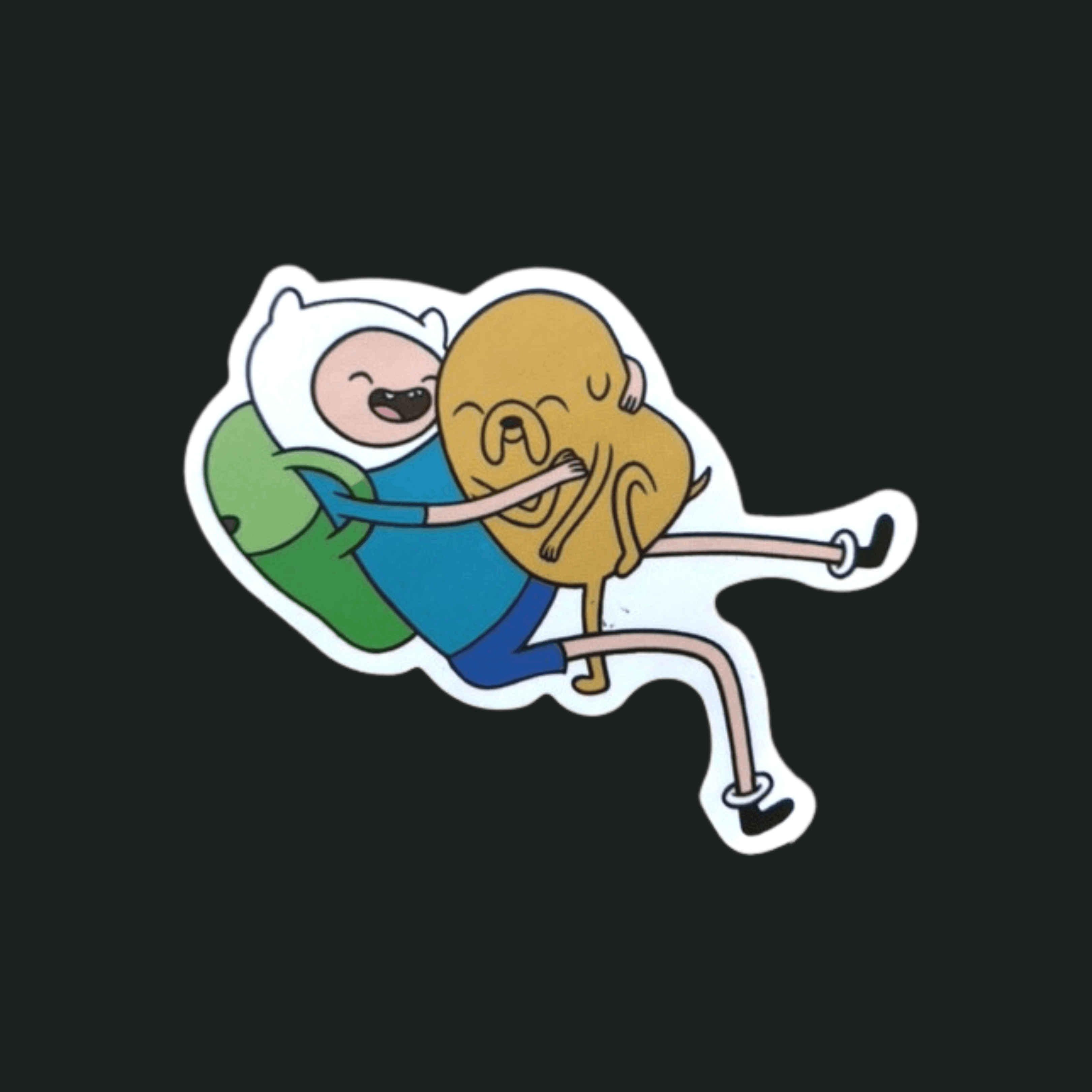 Cartoon Network × Stickers Adventure Time Vinyl Sticker - Finn x Jake ...