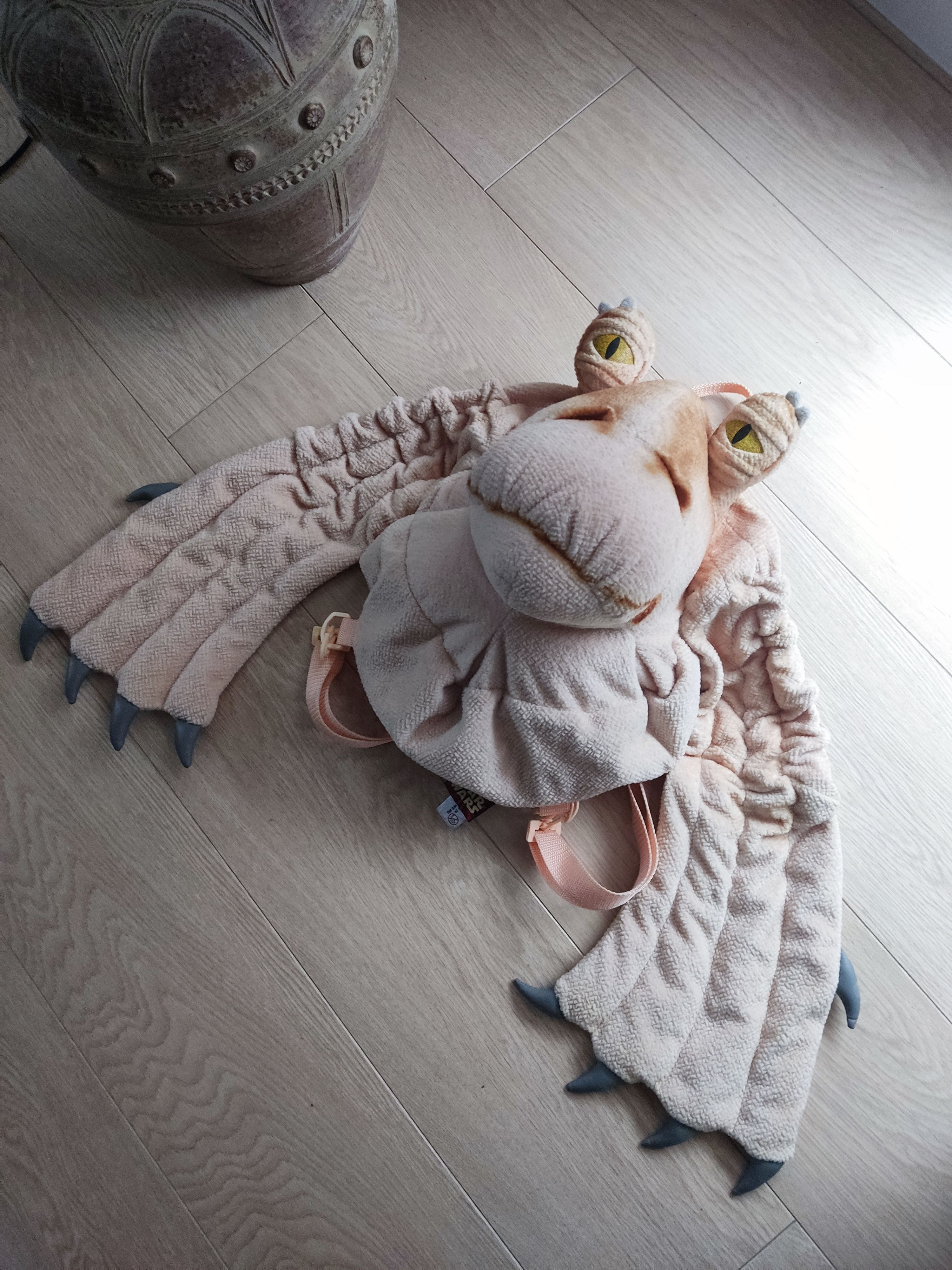 Vintage 90s Vintage Star Wars Jar Jar Binks Head Cosplay Backpack | Grailed