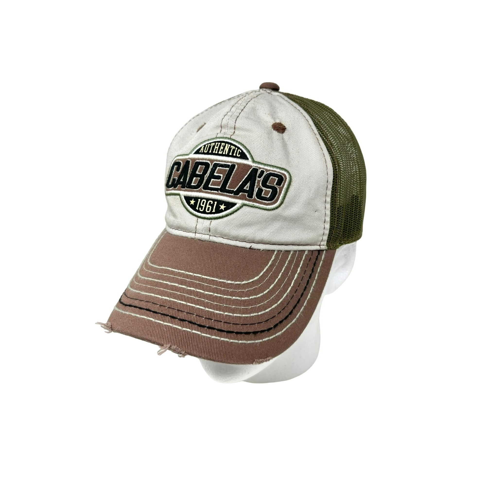 Cabelas Cabelas 1961 Authentic Embroidered Mesh Back Cap Hat Cabelas ...