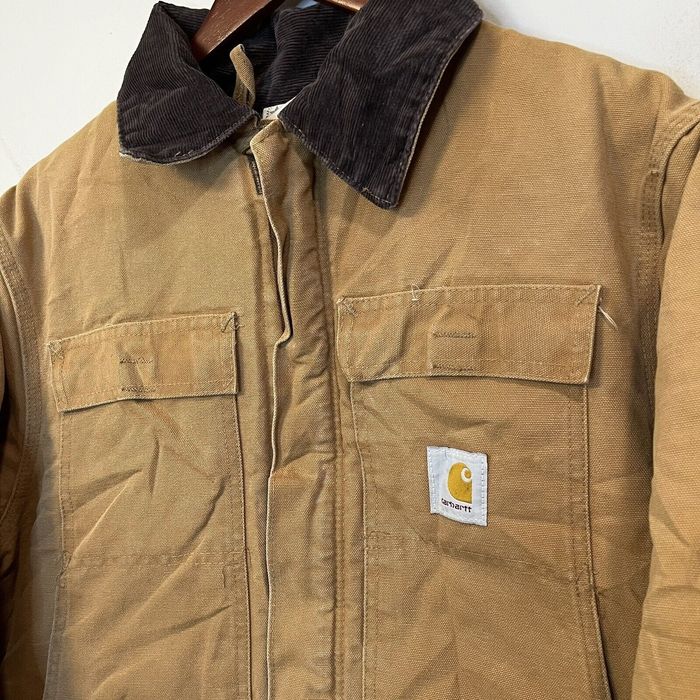 Vintage Vintage Carhartt quilt Lined Chore Barn Garage Work Jacket ...