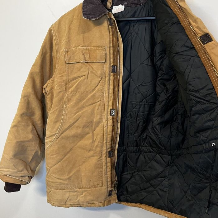 Vintage Vintage Carhartt quilt Lined Chore Barn Garage Work Jacket ...