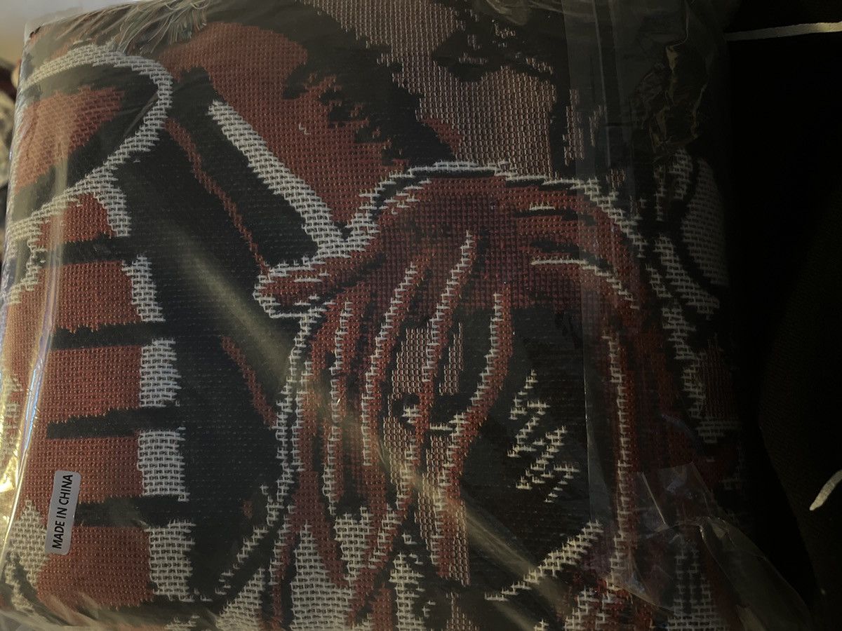 Kodone Red kodone collage blanket | Grailed