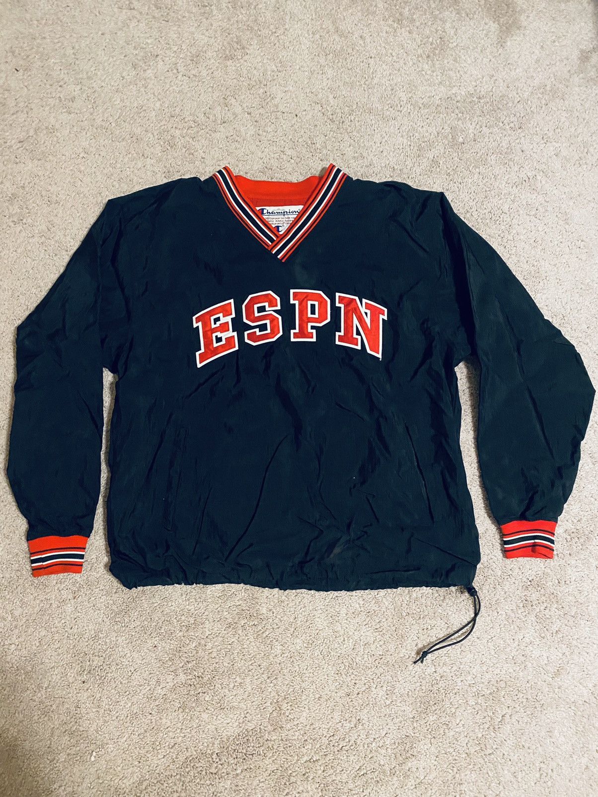 Vintage Vintage ESPN Champion Pullover Jacket/Windbreaker | Grailed
