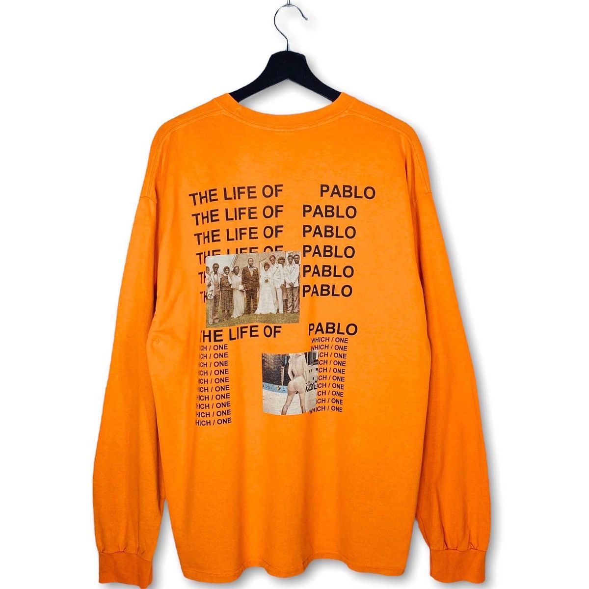 Kanye West RARE THE LIFE OF PABLO ALBUM COVER LONG SLEEVE | Grailed