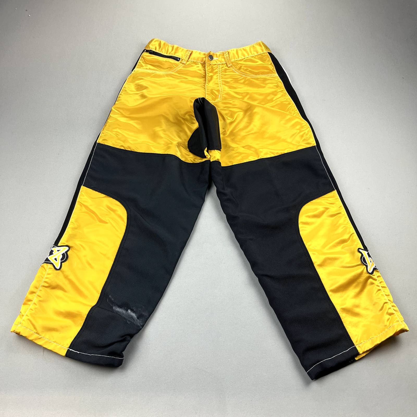 Vintage Vintage LBZ Racing Pants 31 Yellow Black Motocross Rider 90s ...