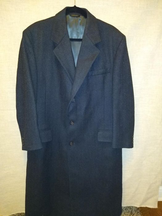 Chaps Ralph Lauren Vintage 100% Wool Tweed Overcoat | Grailed