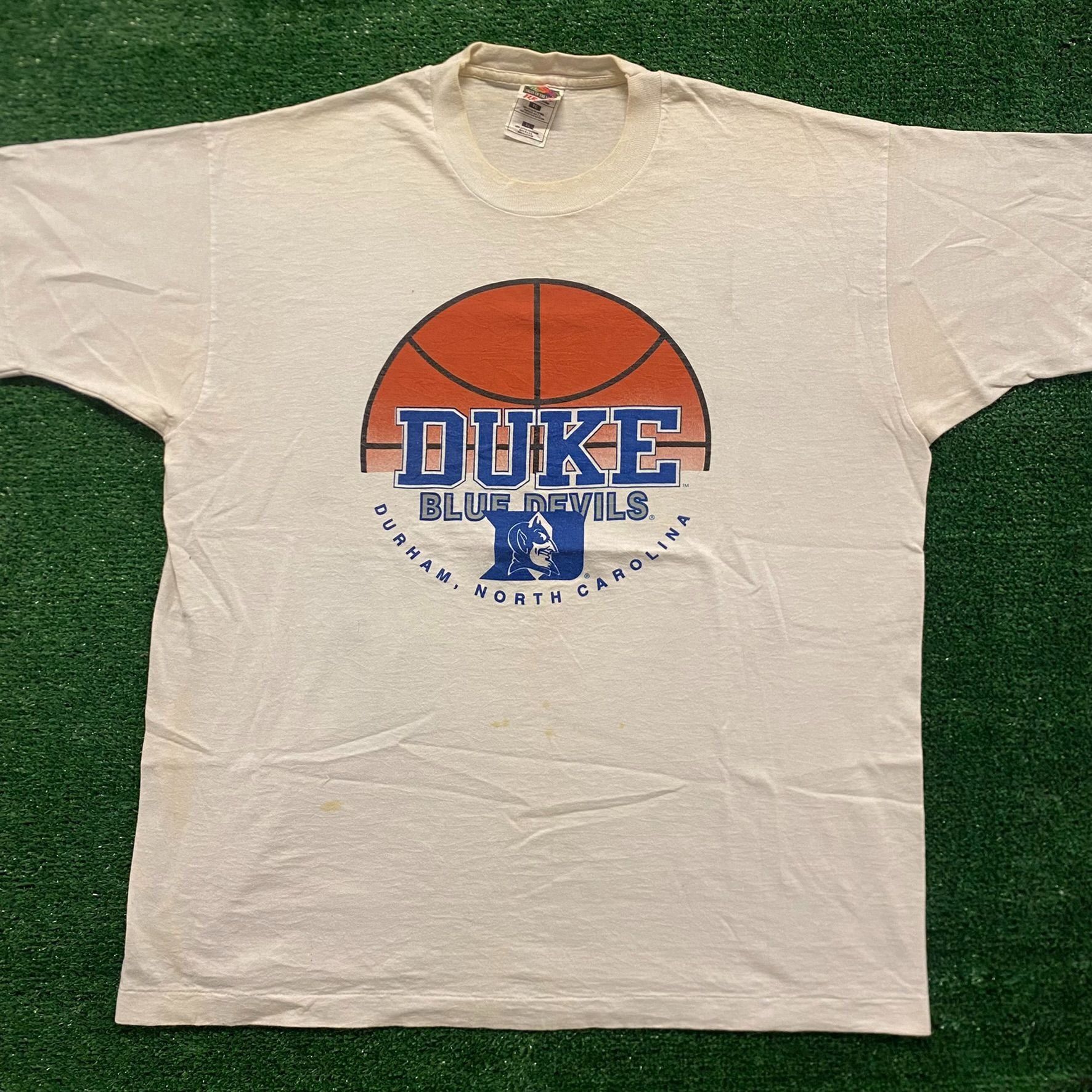 Vintage Duke Basketball Vintage 90s College T-Shirt | Grailed