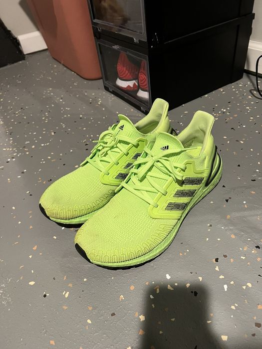 Adidas Neon Green Adidas Ultraboost | Grailed