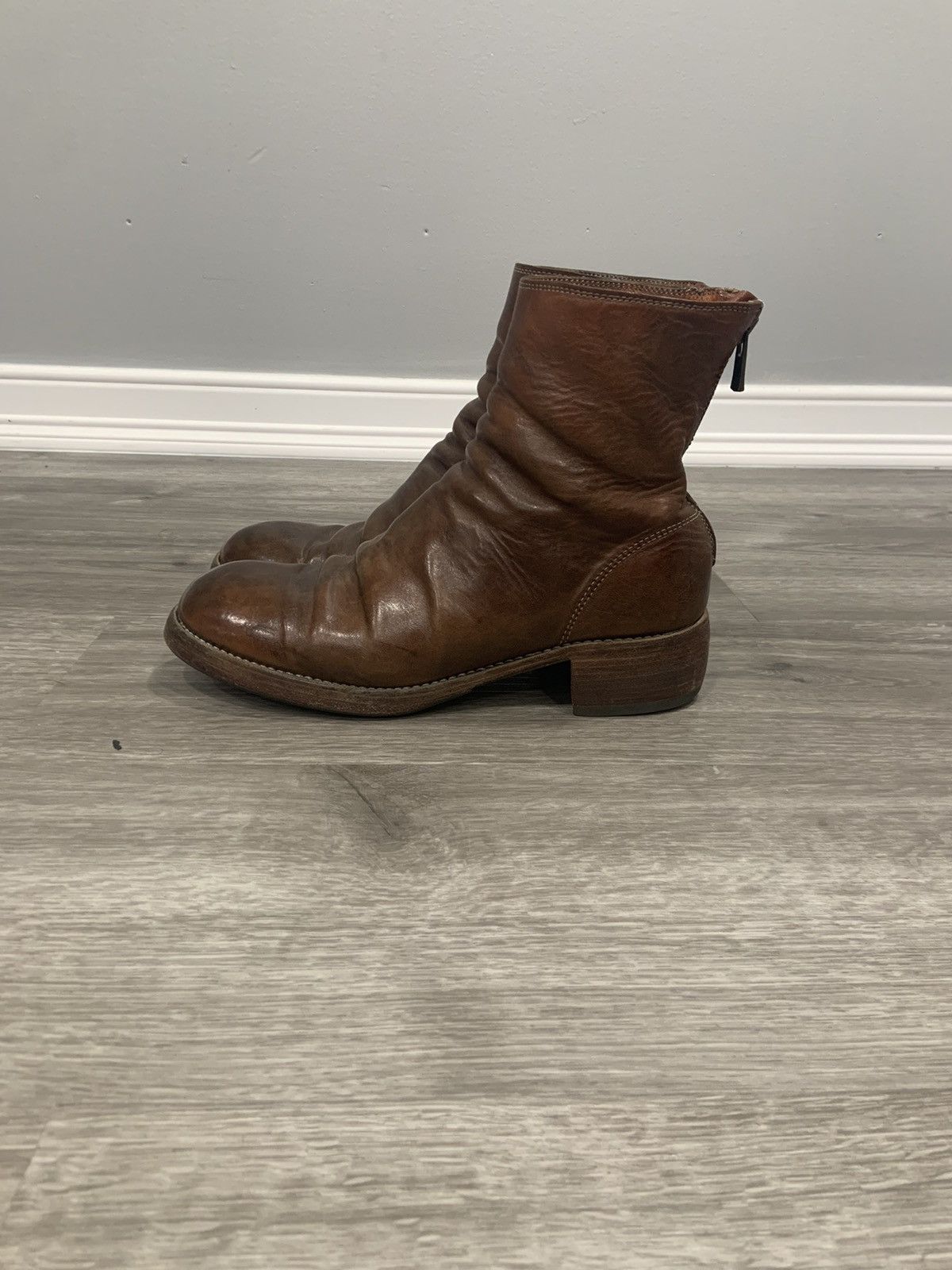 Guidi GUIDI 796Z BISON LEATHER BACKZIPS | Grailed
