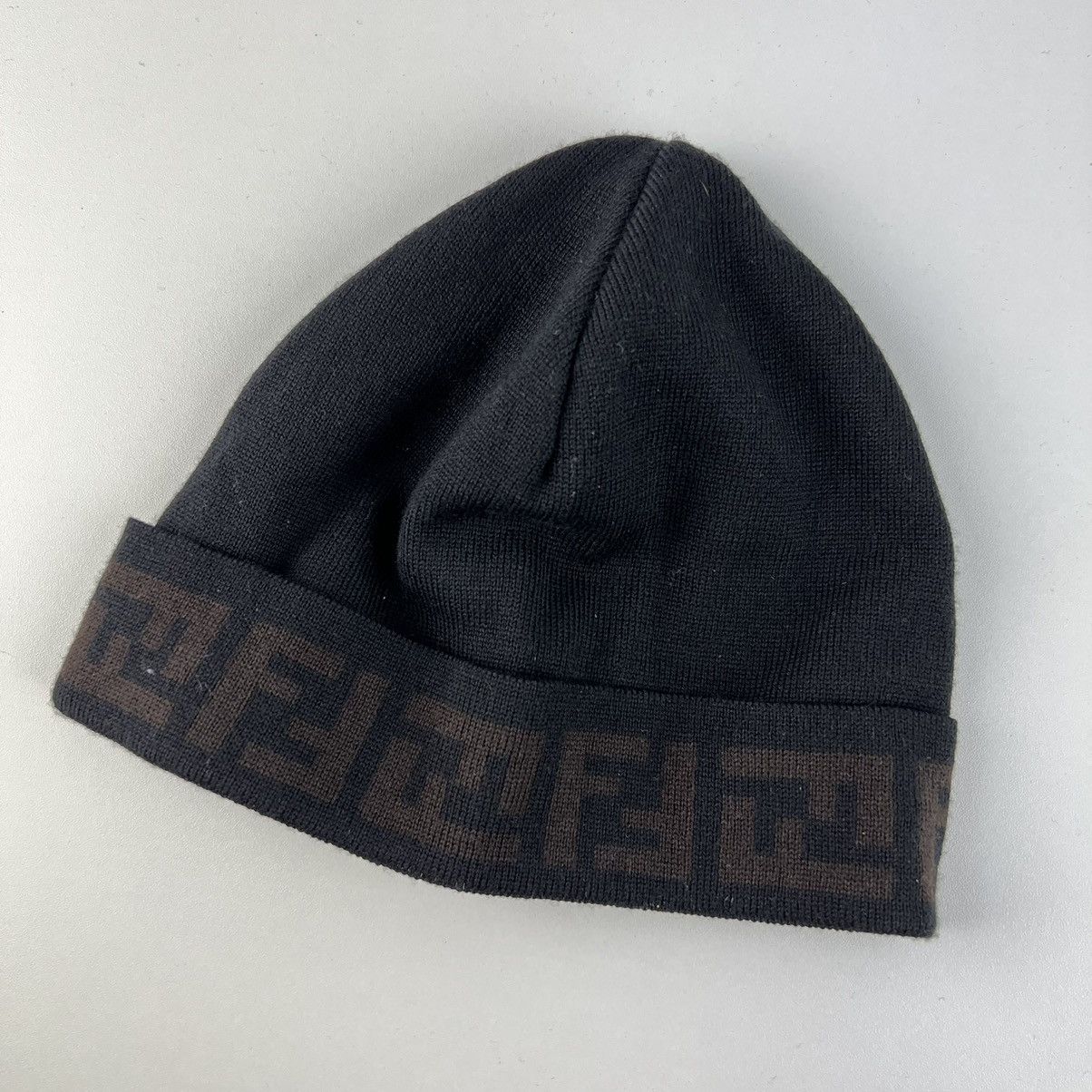 Fendi Authentic Fendi Logo Beanie | Grailed