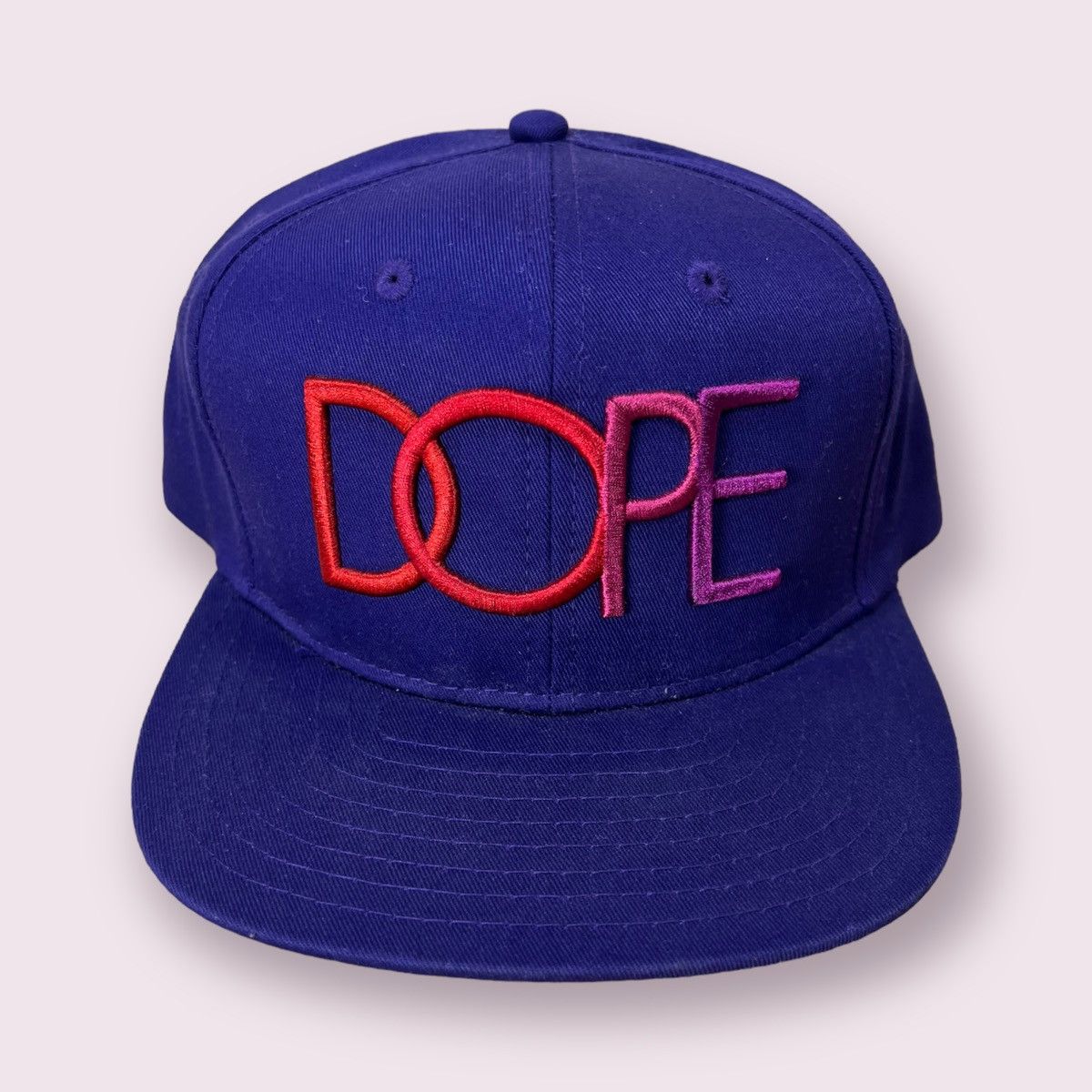 Dope Dope Embroidered Streetwear Snapback Hat Hip Hop | Grailed