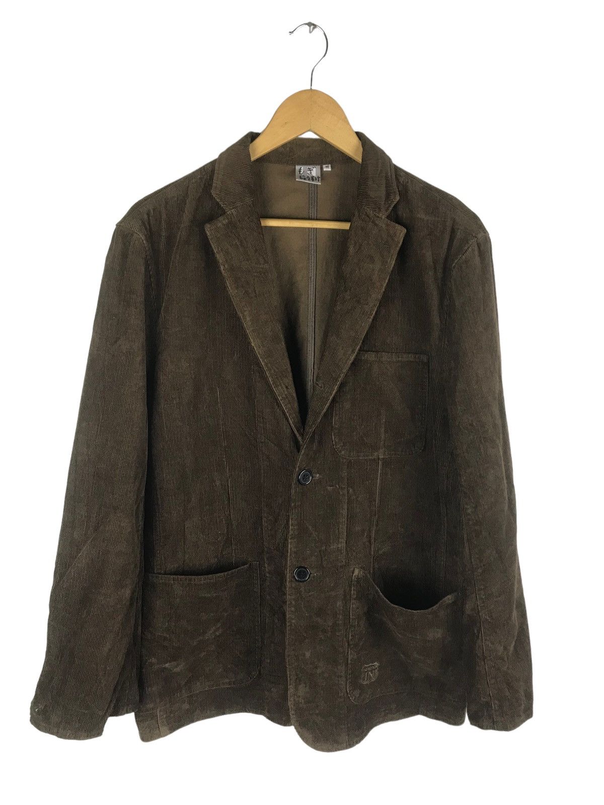 Japanese Brand IKEDA NOBUO CORDUROY CHORE JACKET TOKYO RUNAWAY FASHION ...