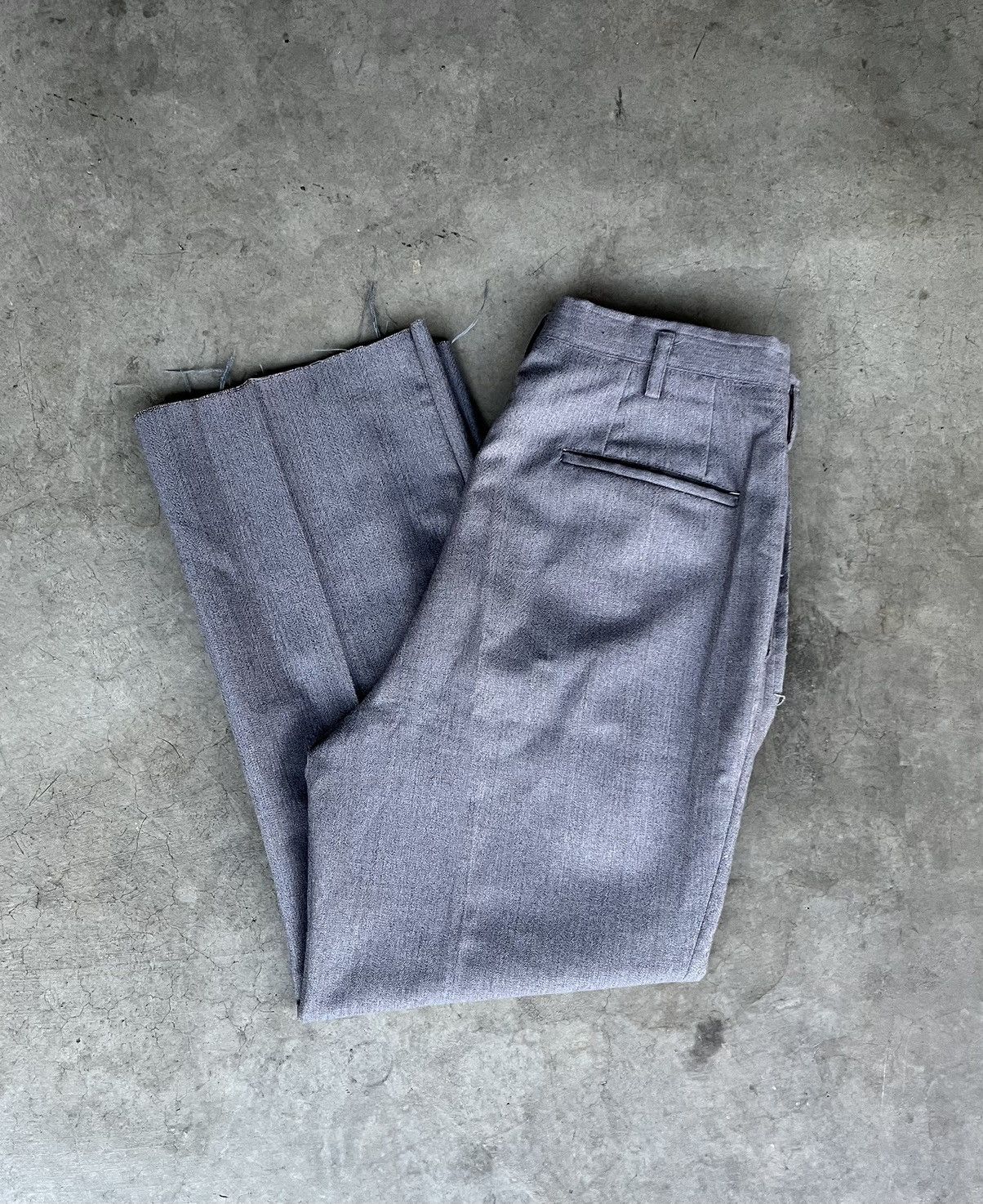 Vintage Vintage 1970s Asian Pinstripe Slacks Trousers | Grailed