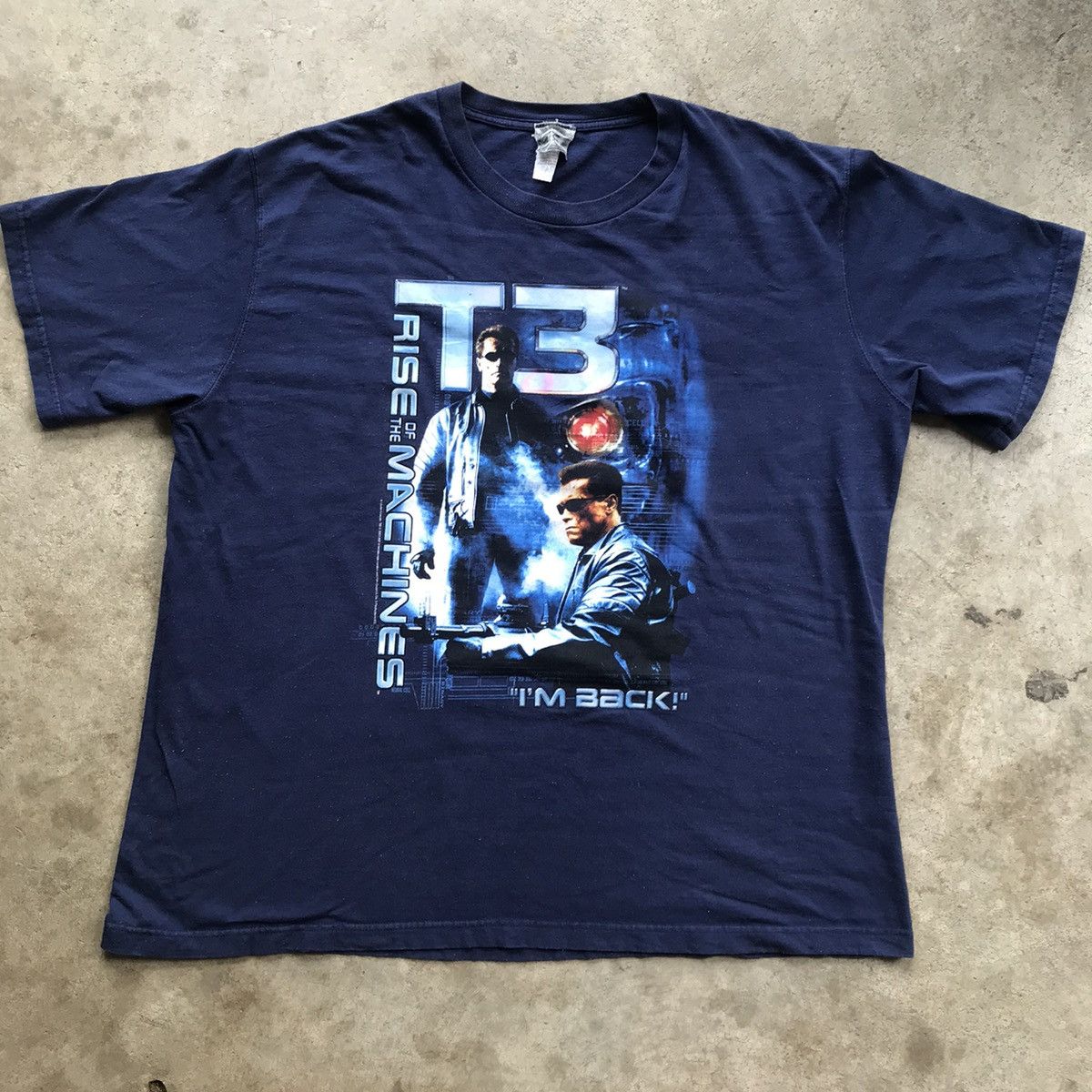 Band Tees × Vintage Vintage Terminator T3 Rise of the machine 2003’s ...