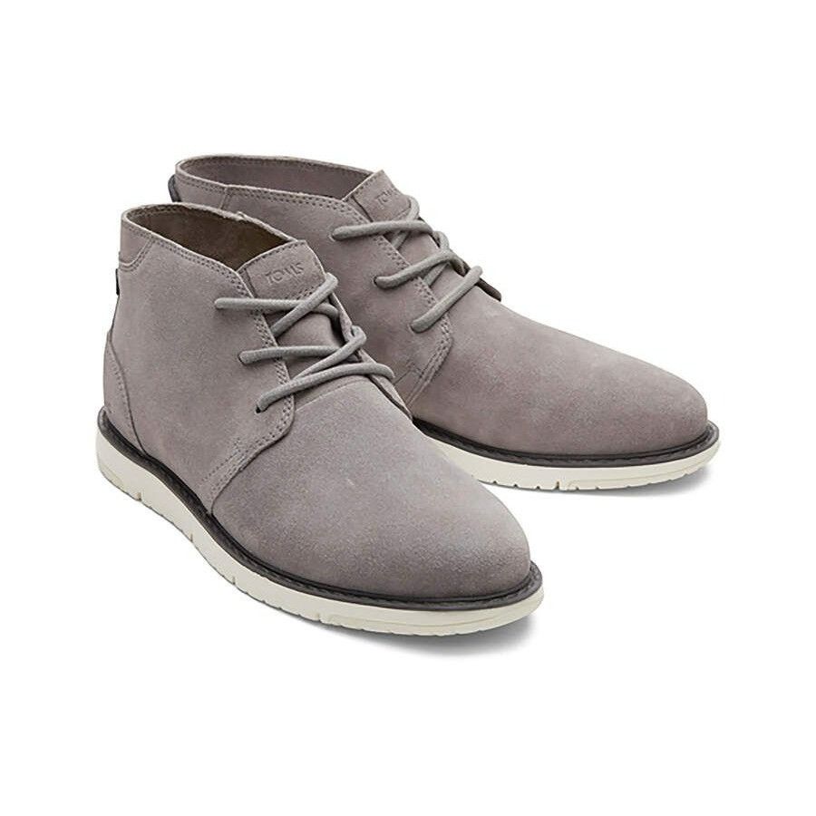 Toms TOMS Men's Navi Water Resistant Chukka Boot Cement Gray, Siz | Grailed