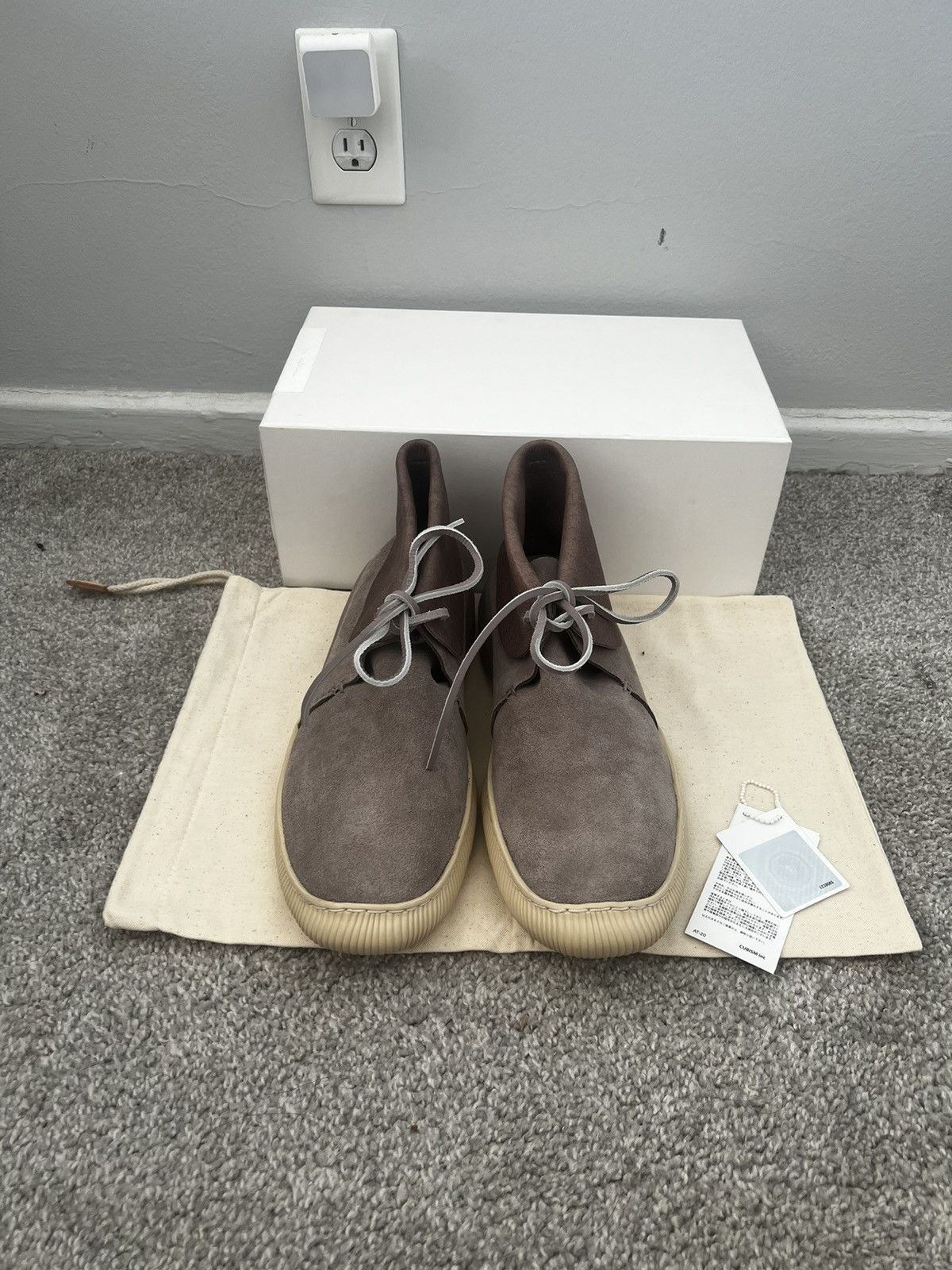 Visvim Visvim Grey Flynt II Folk Sneaker | Grailed