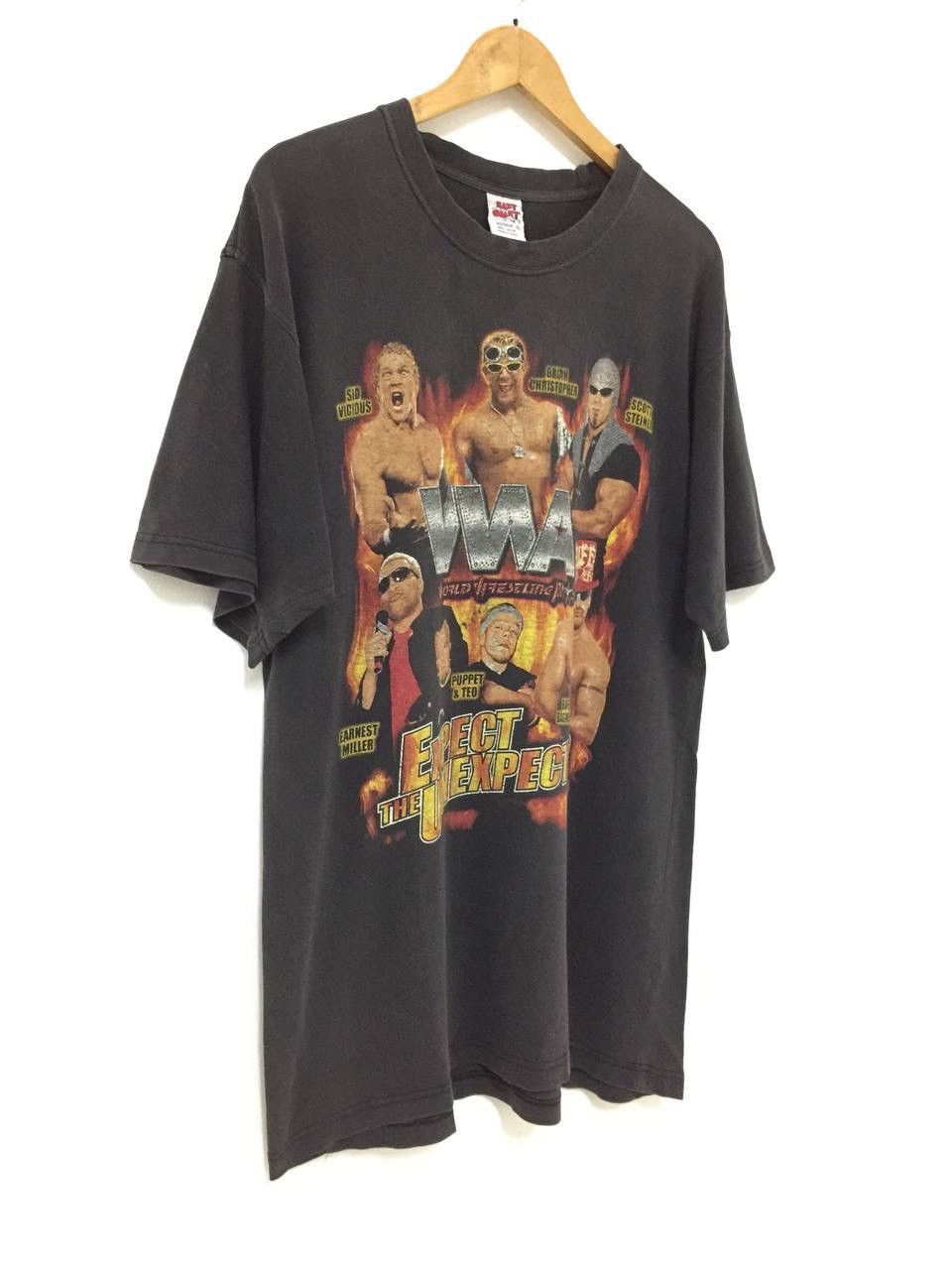 Vintage Vtg 2002 WWA World Wrestling Allstar World Tour Tees | Grailed