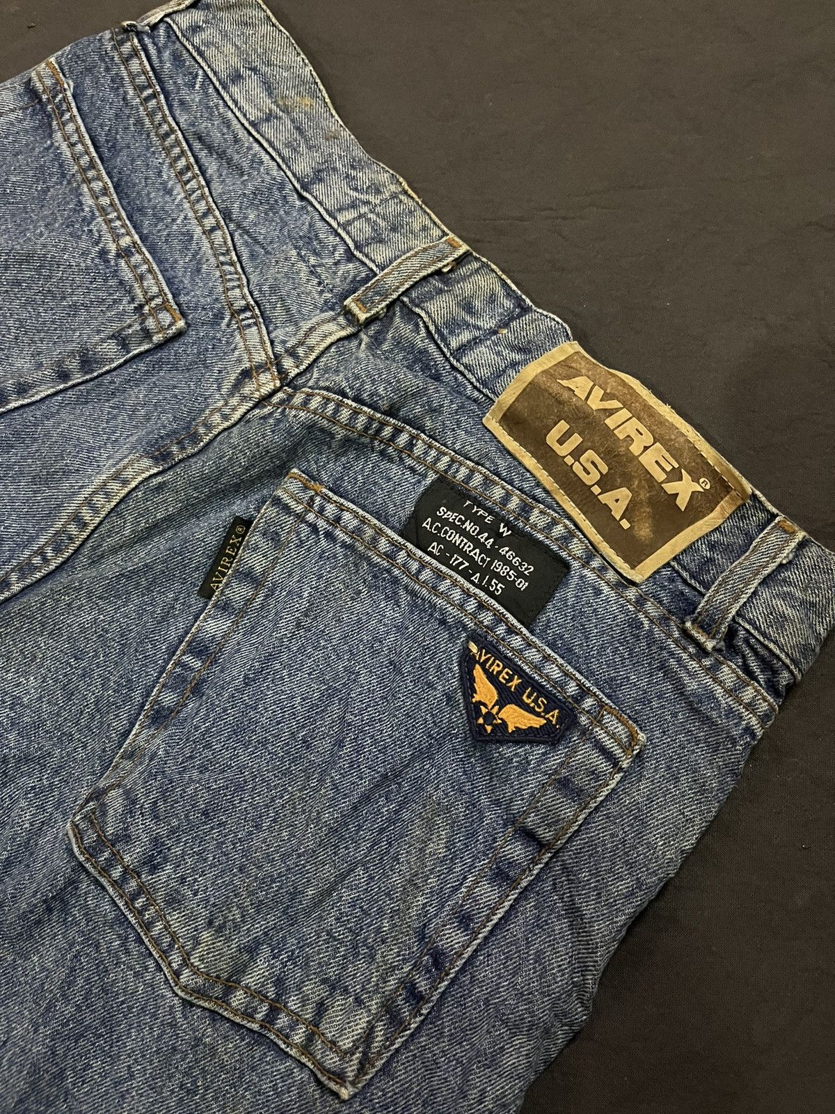 Avirex × Very Rare × Vintage Vintage avirex denim | Grailed