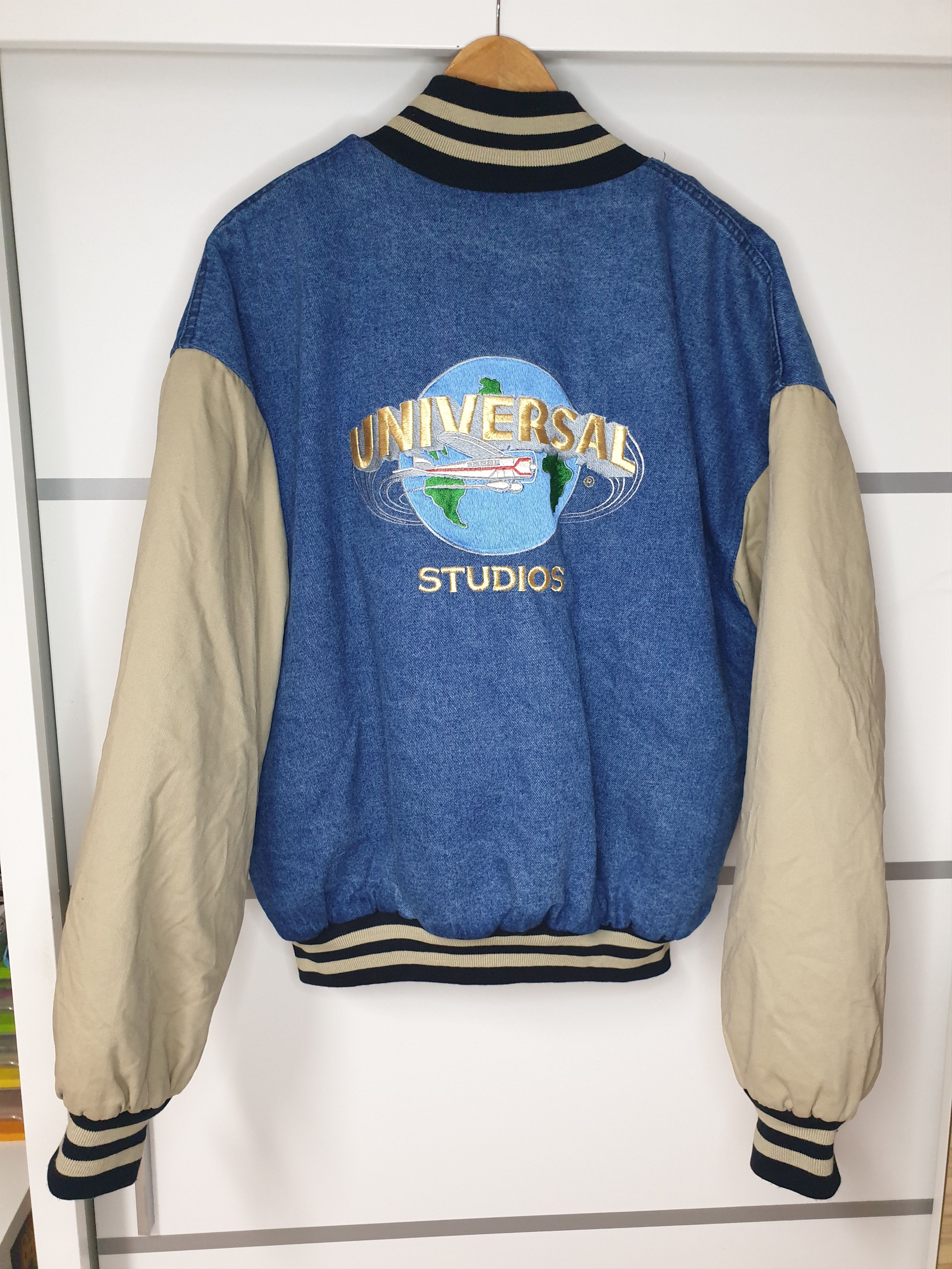 Universal Studios × Vintage Universal Studios x Vintage Denim\Bomber ...
