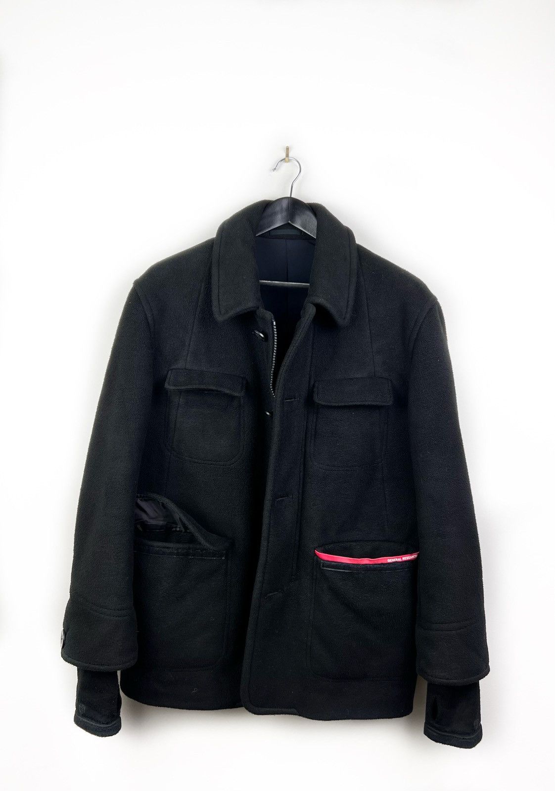 General Research 2000 General Research Arabic Collection Style 716 Coat Black | Grailed