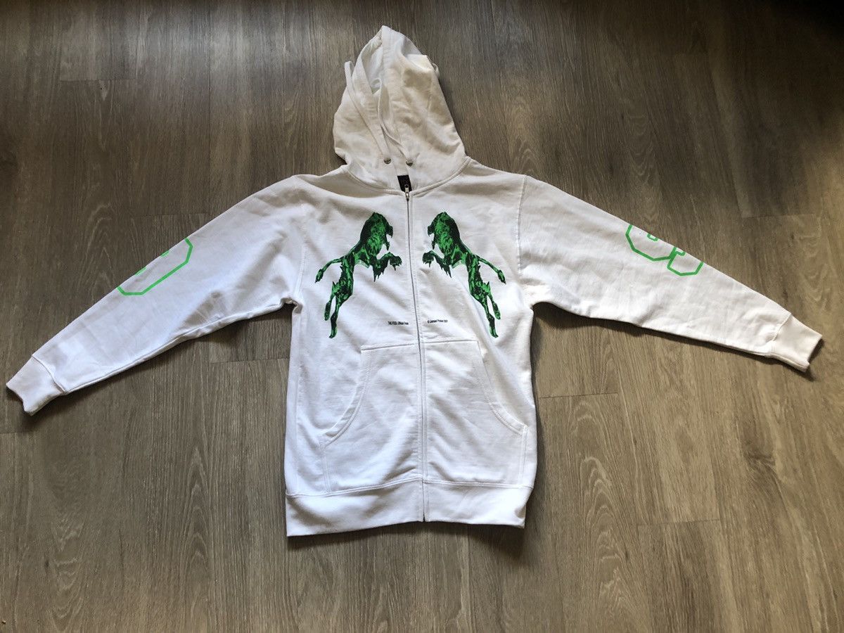 Drain Gang Bladee The Fool Green Lion Hoodie | Grailed