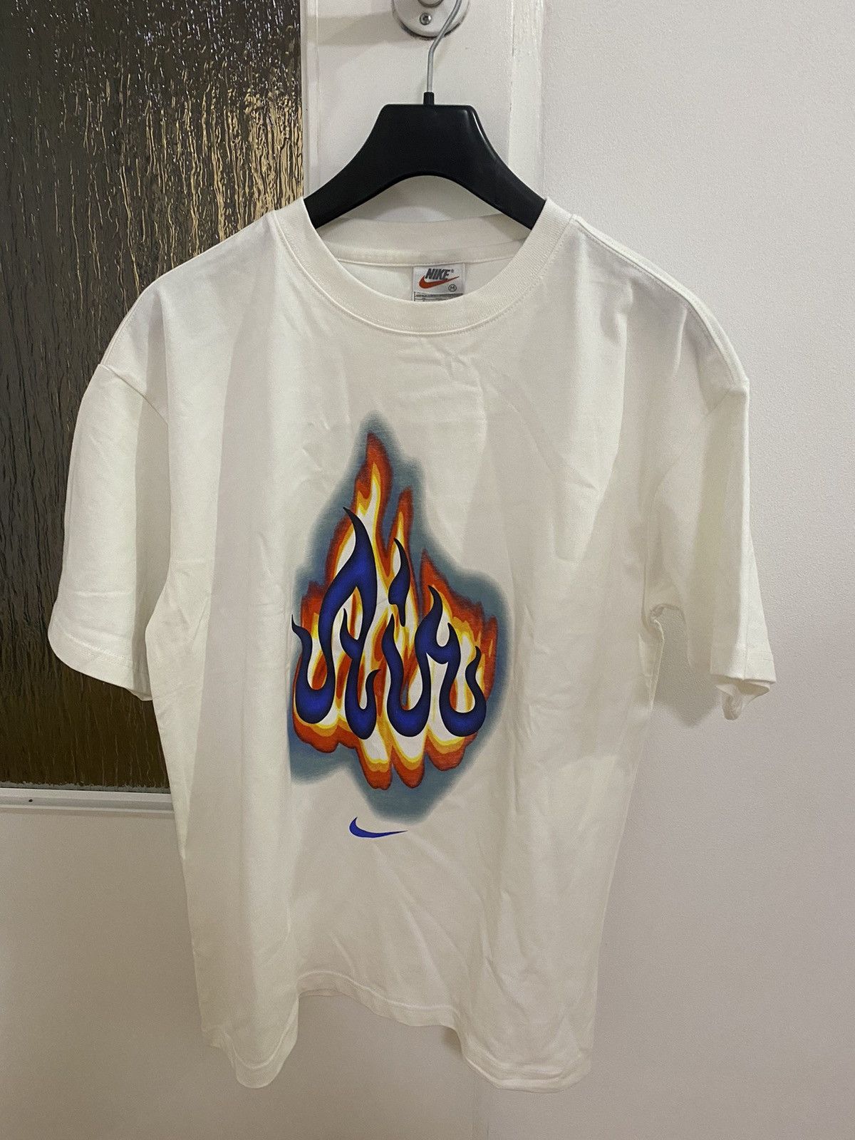 Nike × Streetwear Nike flame tee | Grailed