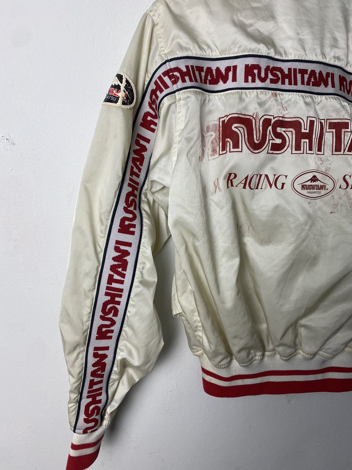 Very Rare vintage kushitani stripe jacket 90’s rare retro style | Grailed