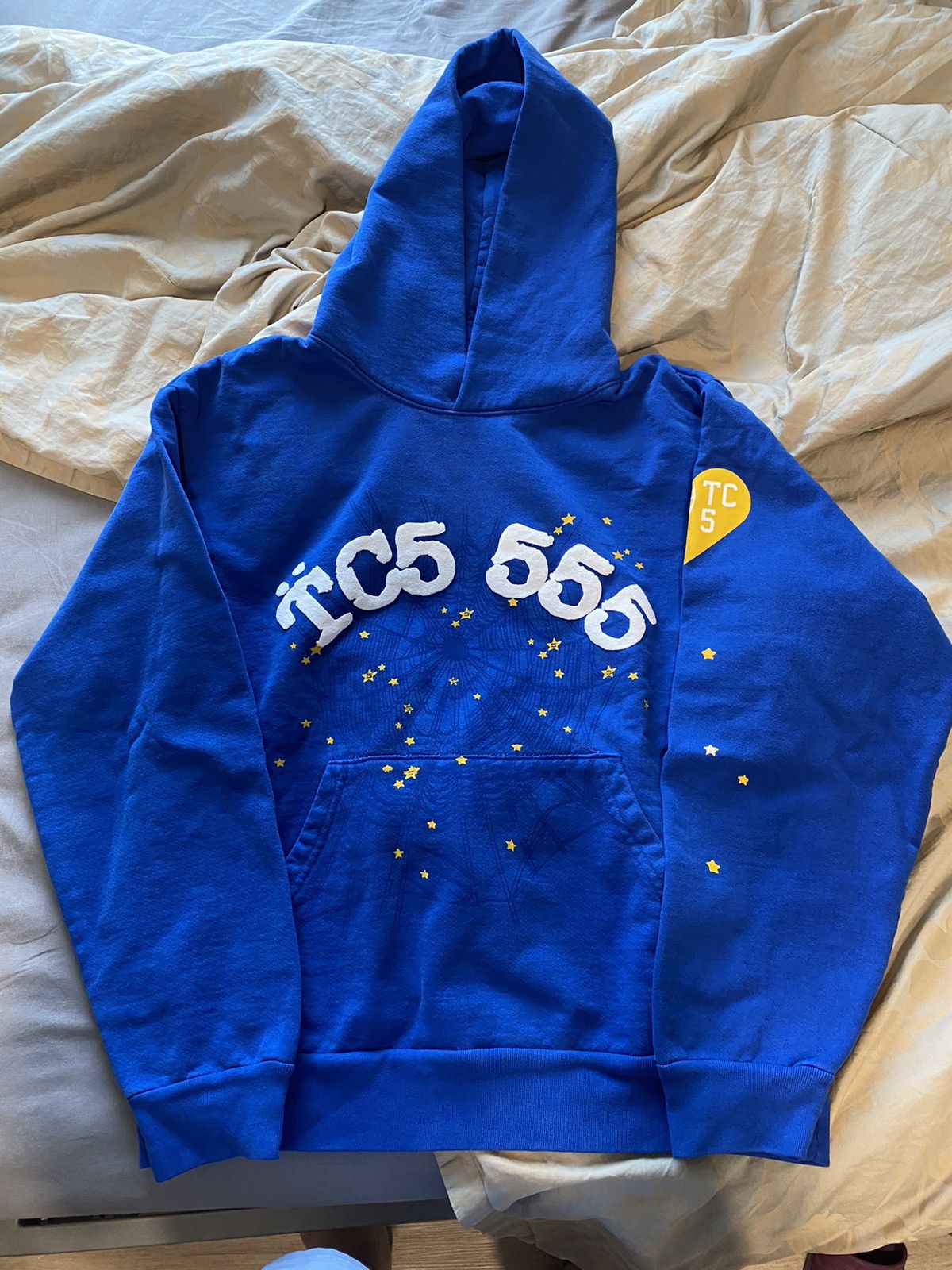 Sp5der × Young Thug SP5DER WORLDWIDE “TC5 555” HOODIE BRAND NEW SIZE M ...