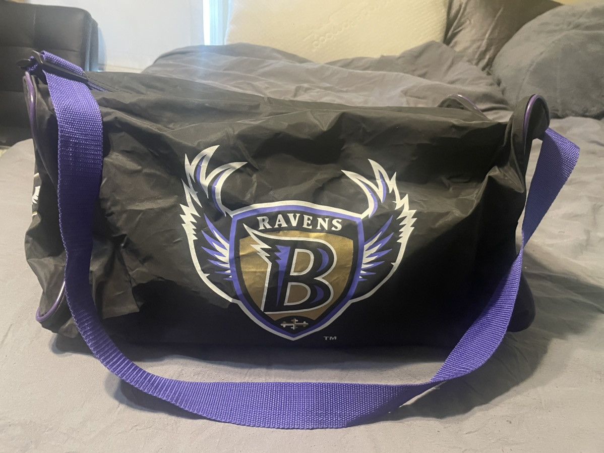 Vintage 90s Baltimore Ravens duffle bag pro logo 7 purple | Grailed