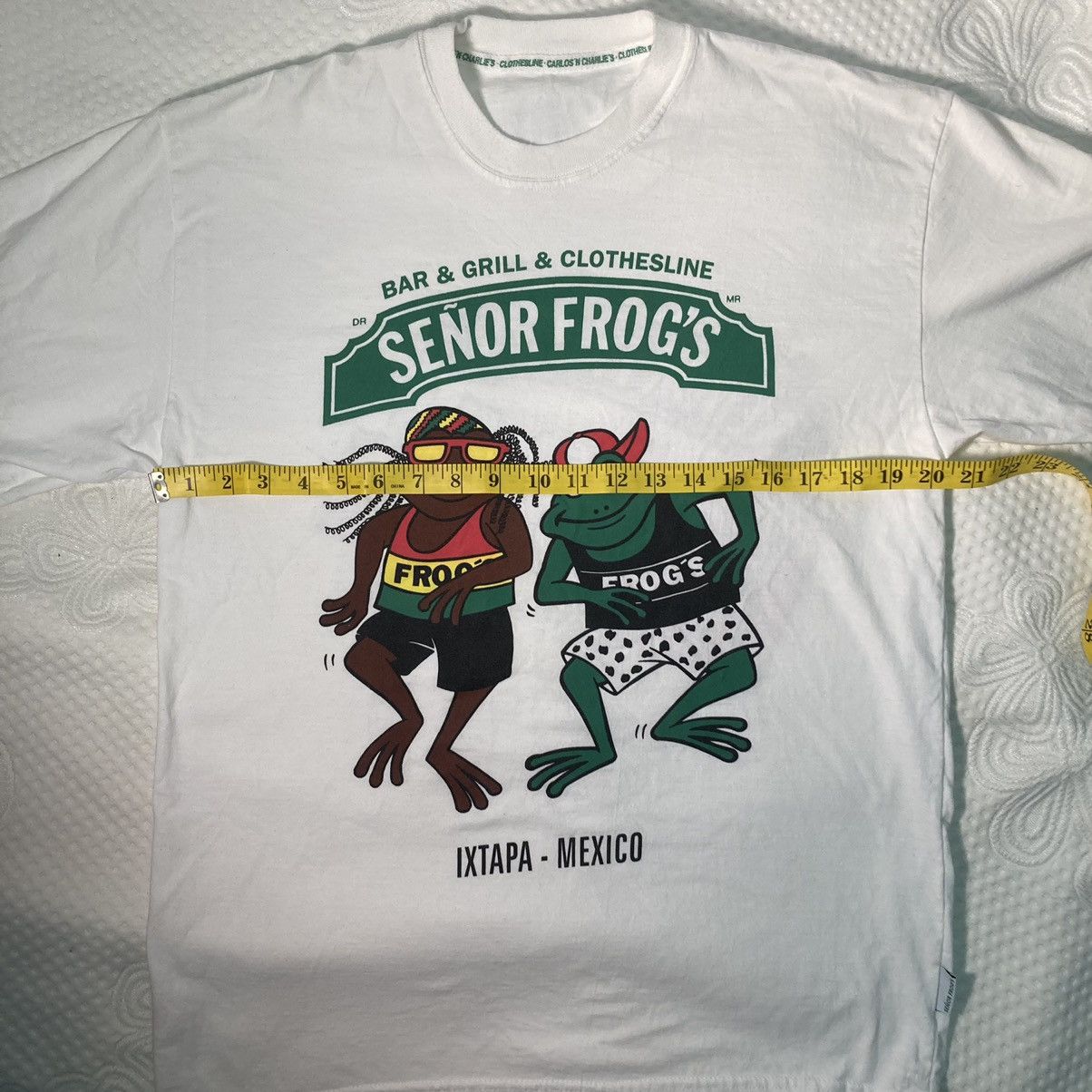 Made In Usa × Tee Shirt × Vintage Señor Frogs Cozumel Mexico Vintage ...