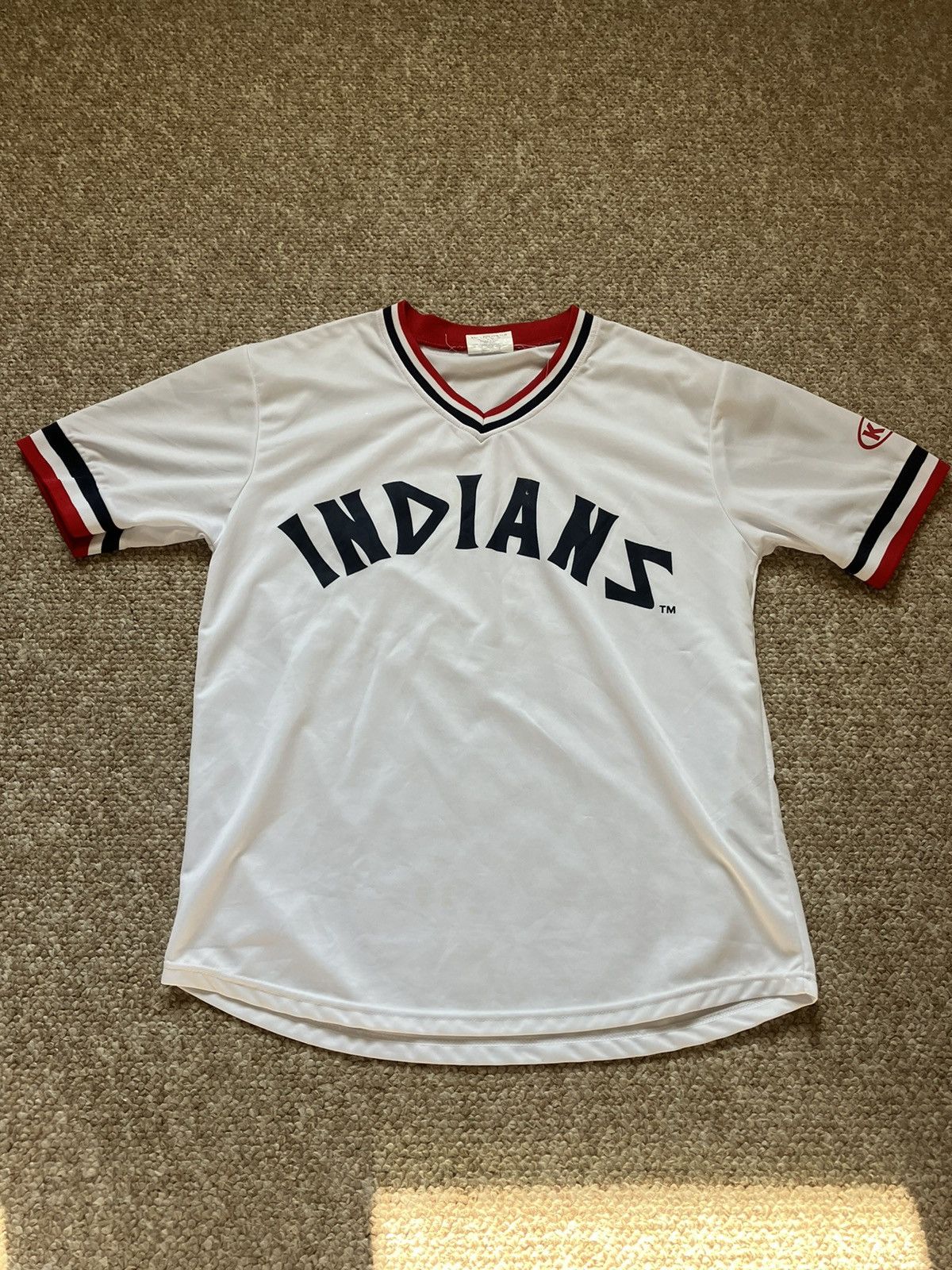 MLB × Streetwear × Vintage Cleveland Indians Retro Jersey | Grailed
