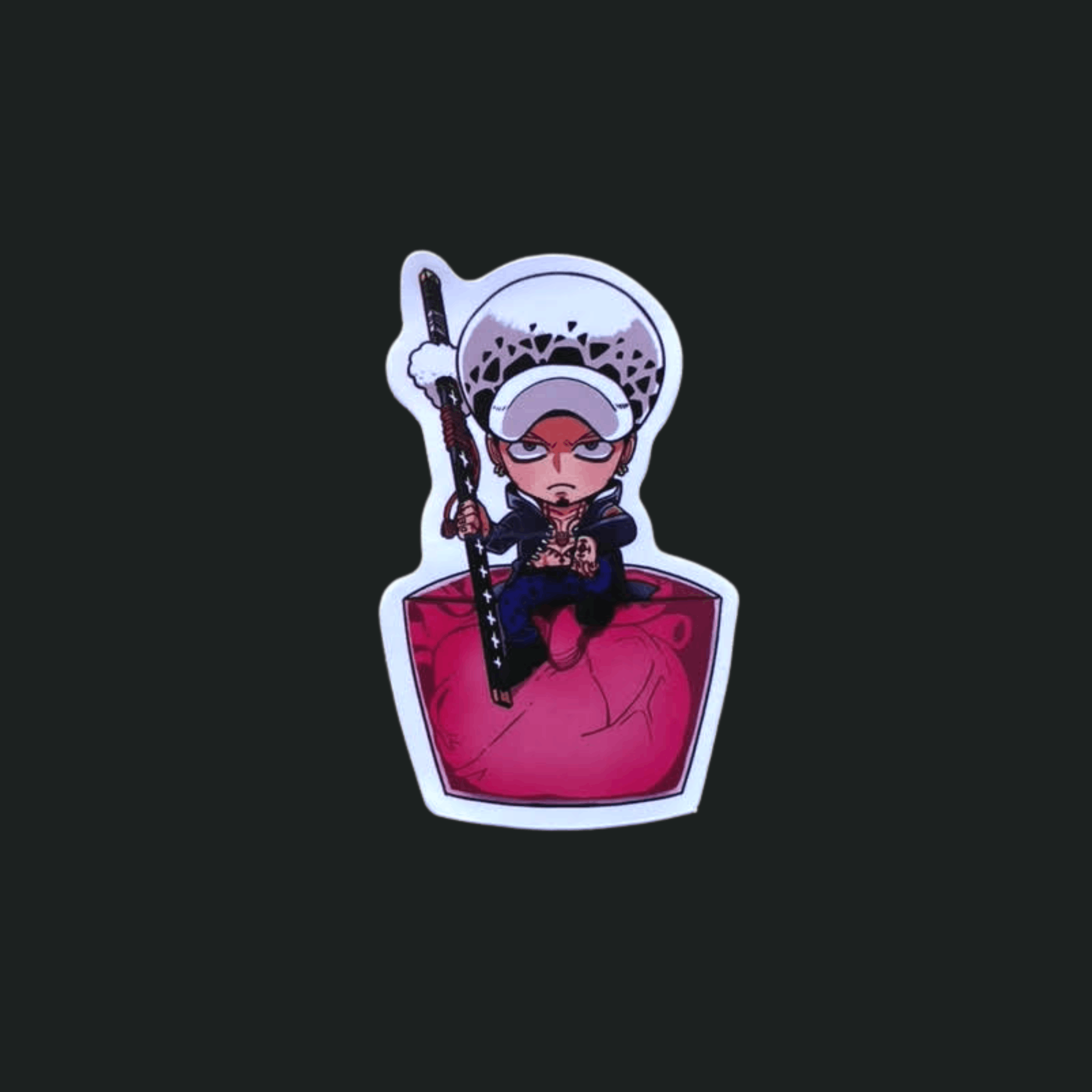 Stickers One Piece Sticker - Trafalgar Law | Grailed