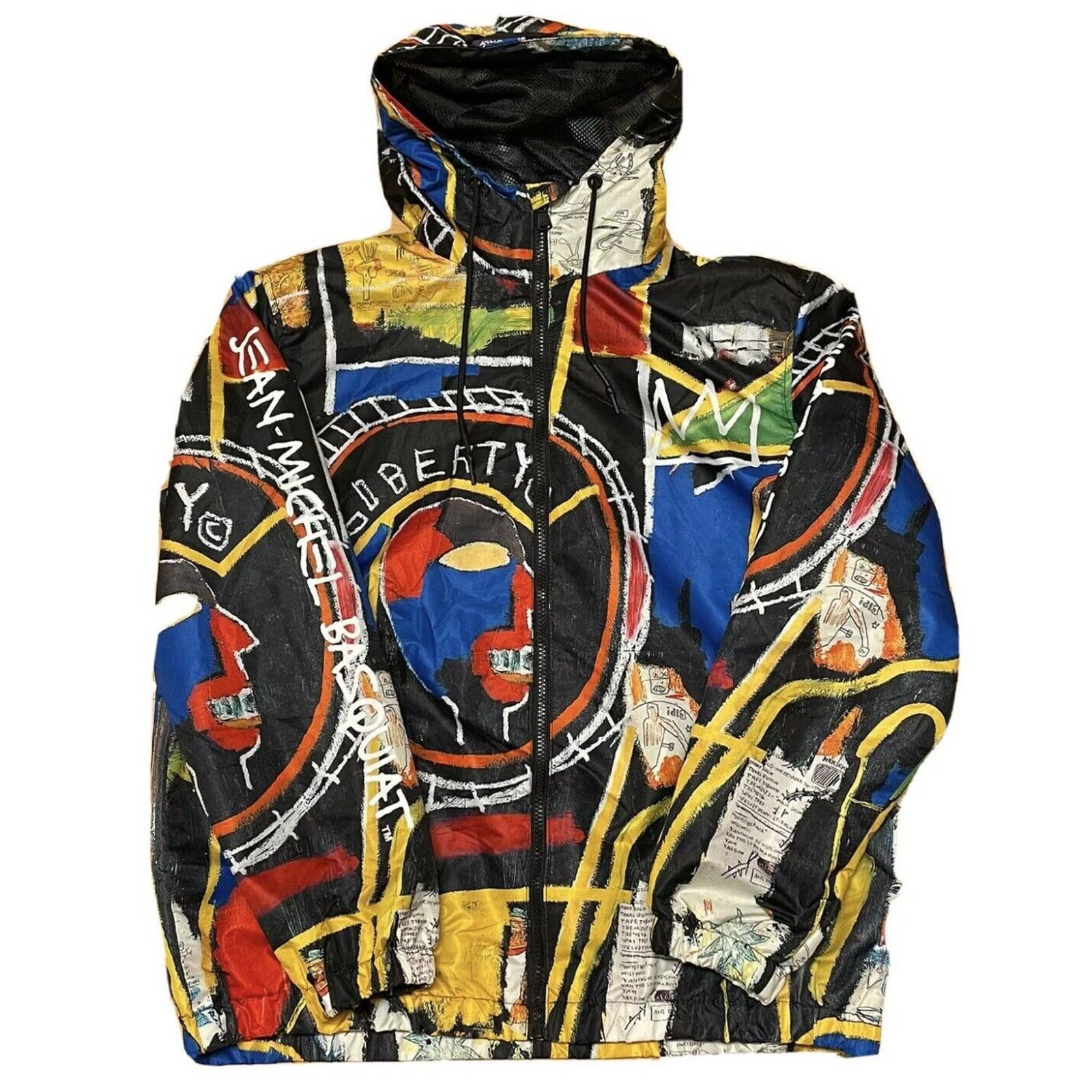Members Only NWT Members Only x Jean-Michel Basquiat Windbreaker Jacket ...