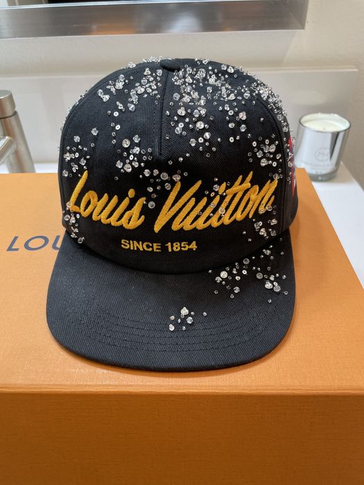Louis Vuitton Louis Vuitton LV Script Crystal Cap | Grailed