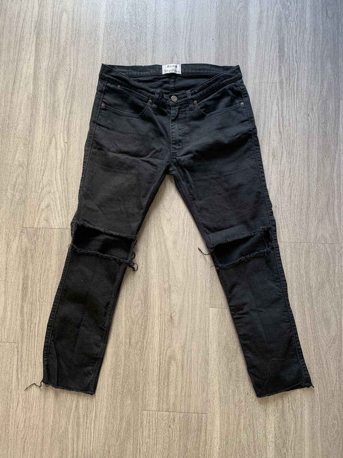 Acne Studios Acne Studios Black Denim | Grailed