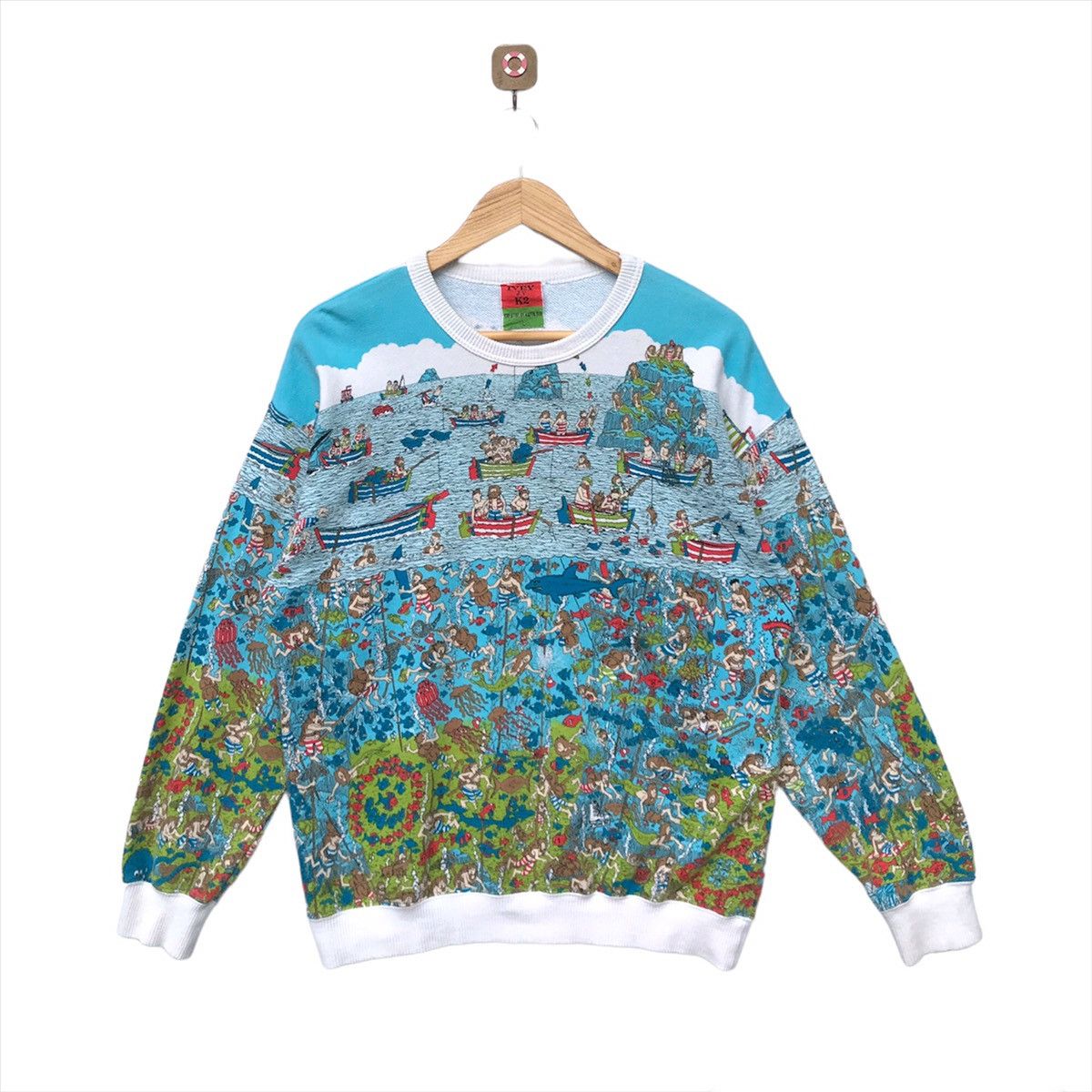 Vintage Where’s Wally Waldo Martin Handford 1992 overprinted | Grailed